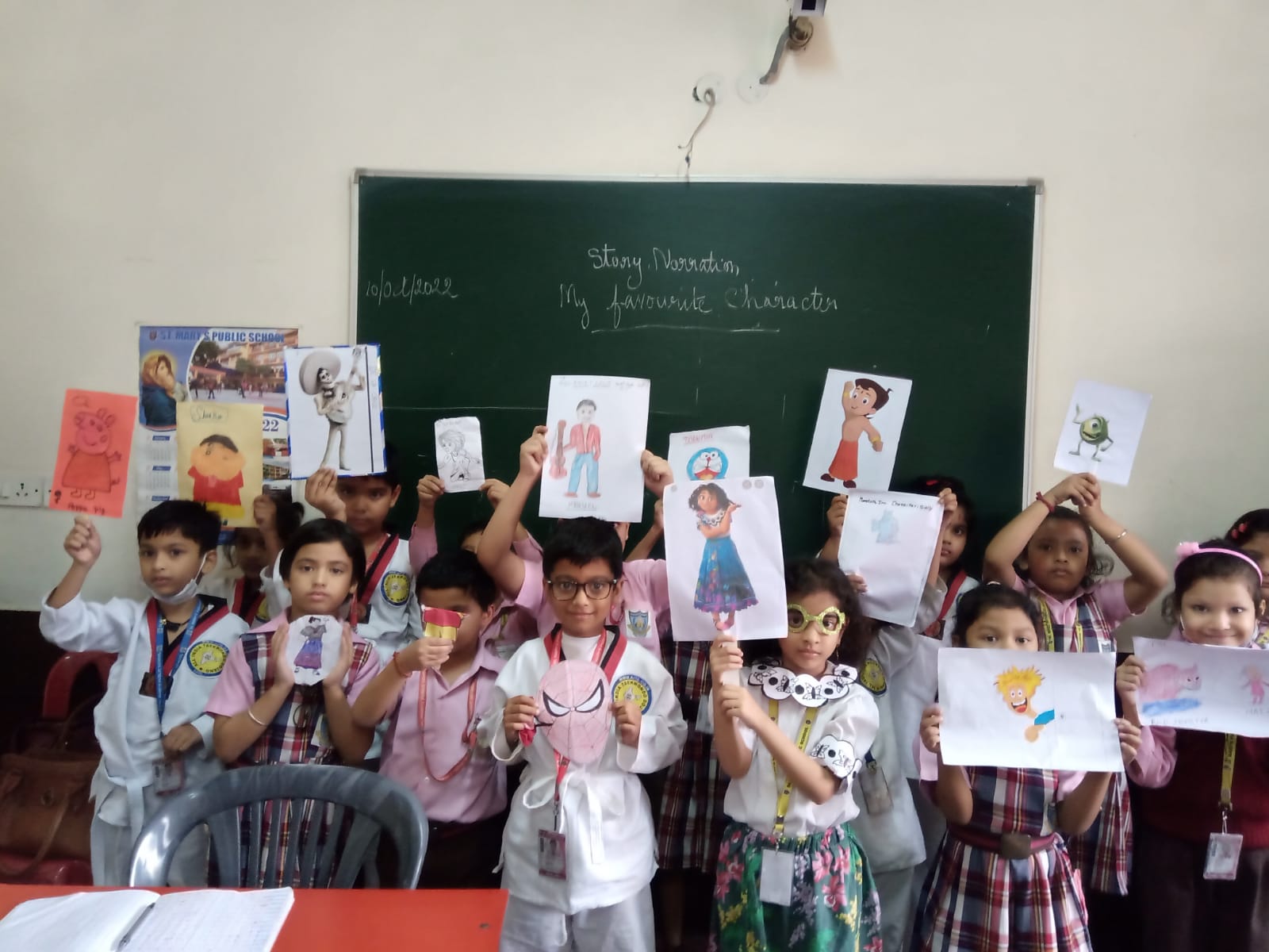 English Story Narration by Primary Classes :: St. Mary's Public School