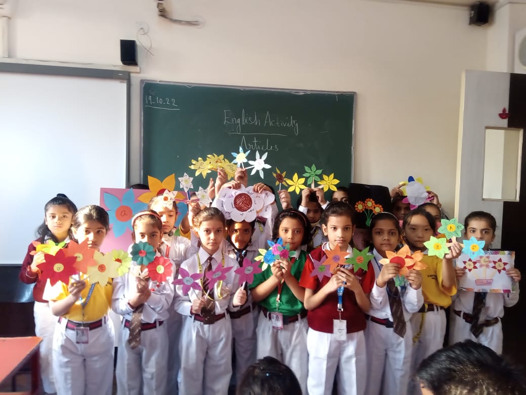 English Activity of Class 3rd and 4th :: St. Mary's Public School