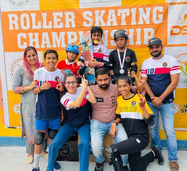 Siddharth Balhara won gold medal, in 49th Delhi State Skate Roller ...