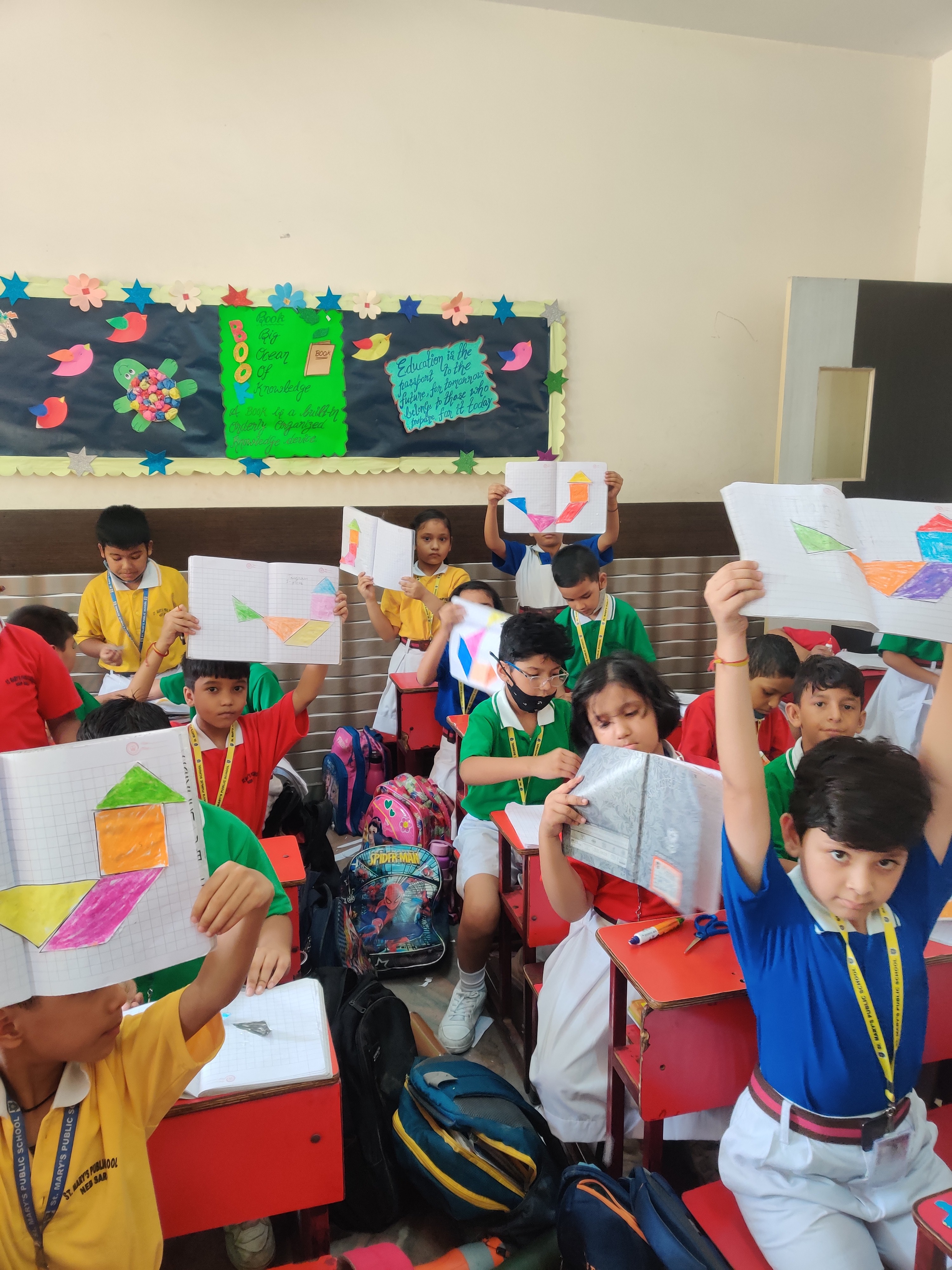 Maths Activity For Class 2 TANGRAM St Mary s Public School