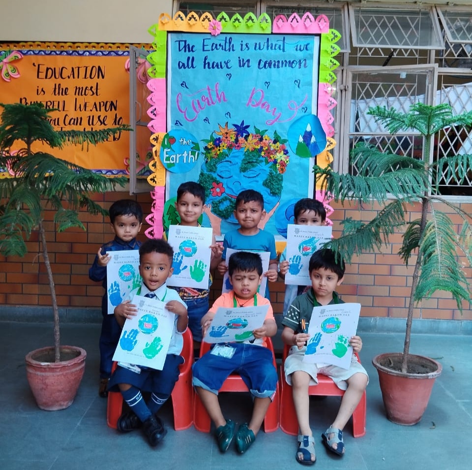Pre School Earth Day Celebration 2023 :: St. Mary's Public School