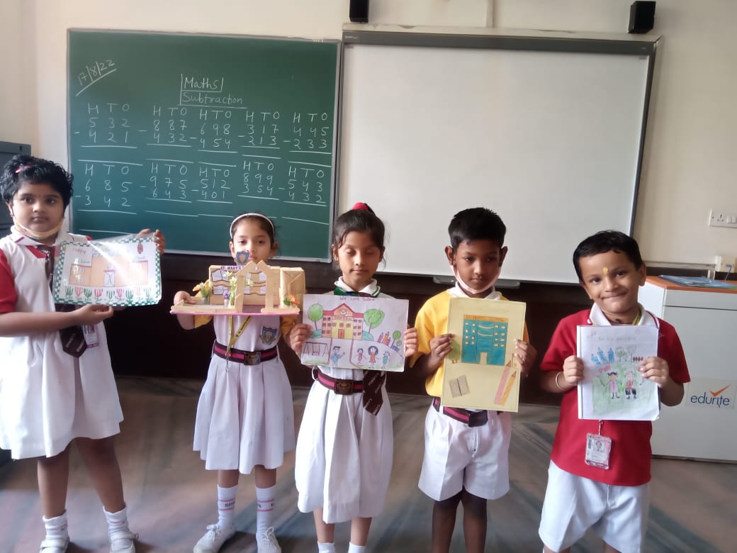 Poem Recitation by Class 2C: My School :: St. Mary's Public School